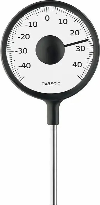 Venkovní teploměr Eva Solo V.100cm černý