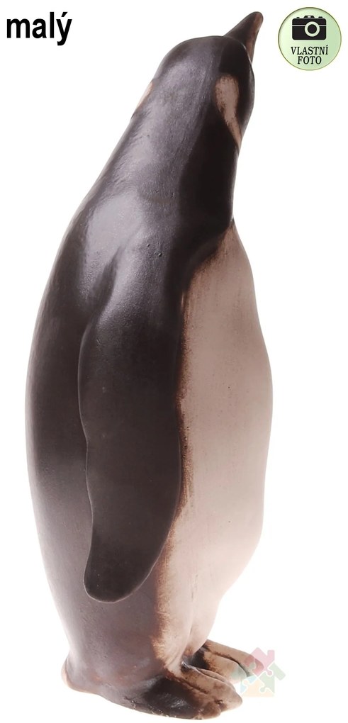 Tučňák keramický Tučňák: velký 35 cm
