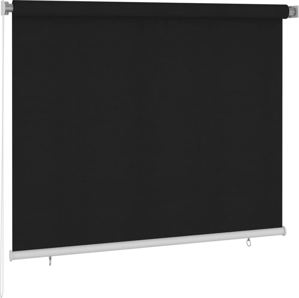 Venkovní roleta 185 (Š) x 140 (V) cm černá 312945