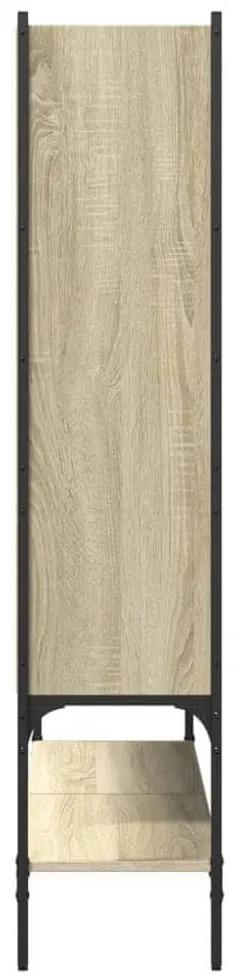Petromila Knihovna dub sonoma 102 x 30 x 141,5 cm kompozitní dřevo
