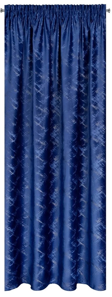 ZATEMŇOVACÍ ZÁVĚS NA PÁSCE ADRIA 140X270 CM TMAVĚMODRÁ
