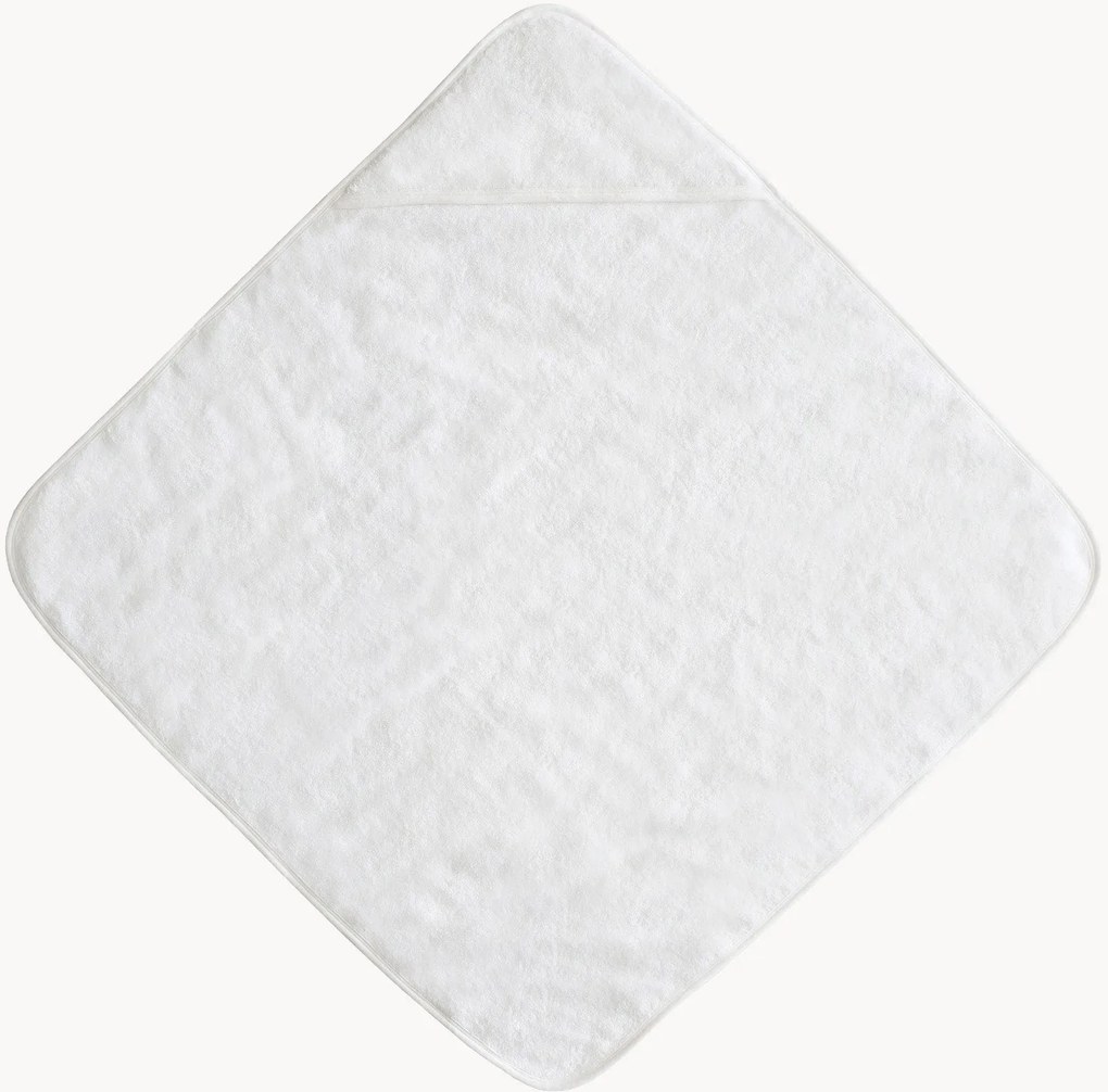 Dětský pléd's kapucí z organické bavlny Fluffy