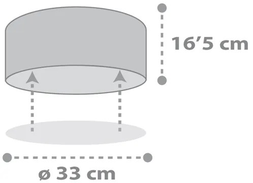 Dalber 82216B - Dětské stropní svítidlo STAR LIGHT 2xE27/60W/230V bílá