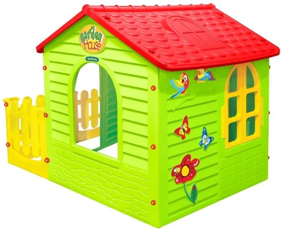 Mochtoys zahradní domek s plotem velký