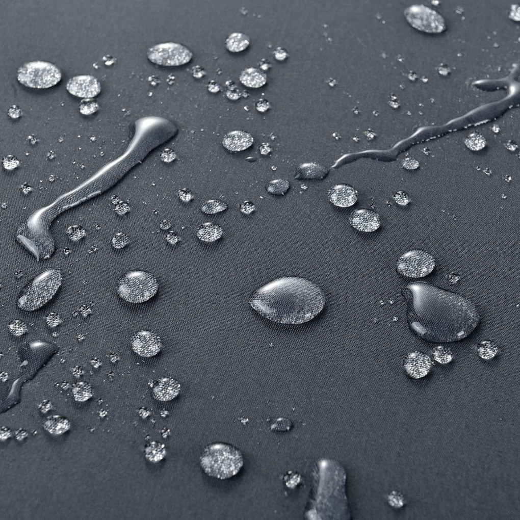 Goleto Venkovní boční markýza na zastínění terasy 180 x 300 cm | tmavě šedá