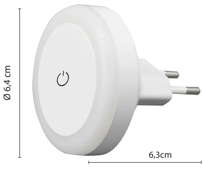 VELAMP IL28 LED dotykové noční osvětlení