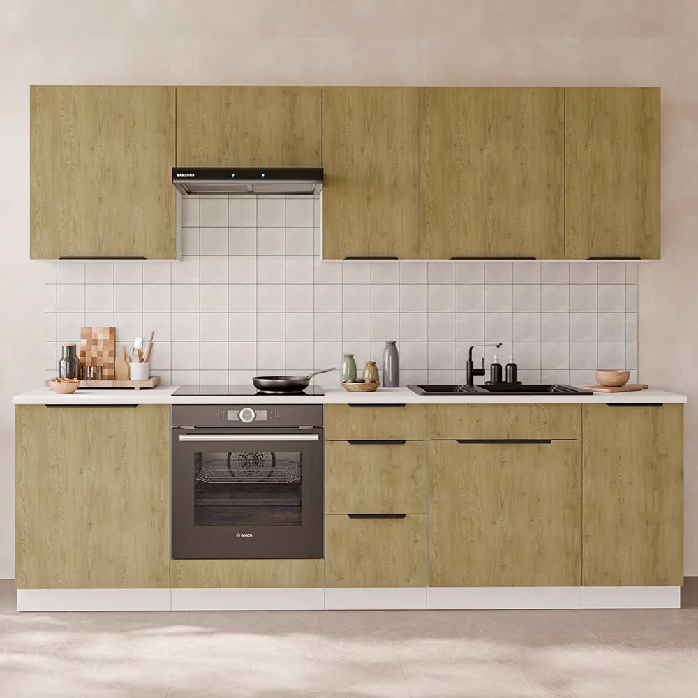 CREMONA bc | horní skříňka 50 G-108 1F policová | 50 cm | EXTRA VYSOKÁ | bílá/cremona