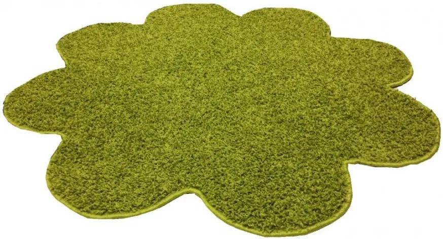 Vopi | Kusový koberec Elite Shaggy antra - Kulatý 80 cm průměr