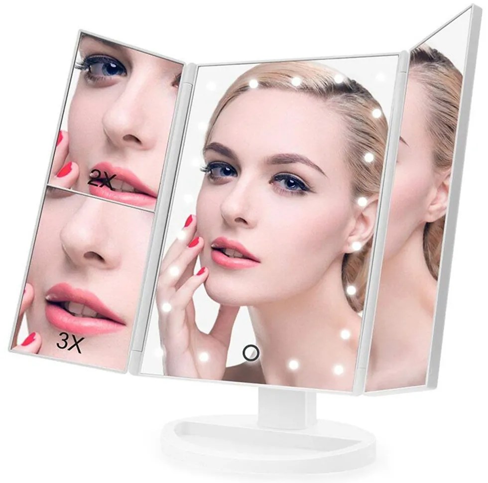 Verk Group Led osvětlené kosmetické make-up zrcadlo