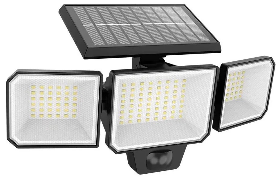 Philips Philips -  LED Solární nástěnný reflektor se senzorem NYSIL 3xLED/8,7W/3,7V IP65 P6029