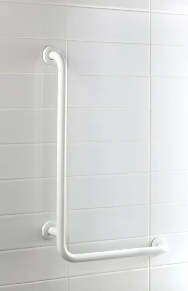 BISK Erga HANDICAP "PRO", madlo ve tvaru L, 550x550 mm, 25mm, bílá, ERG-04784