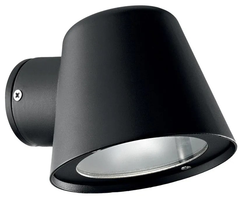 Ideal Lux Ideal Lux - Venkovní nástěnné svítidlo 1xGU10/35W/230V černá ID020228