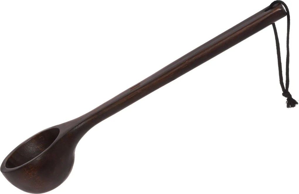 Rento naběračka do sauny tmavý bambus 43cm