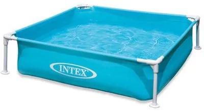 INTEX Frame Mini Bazén modrý 122 x 122 x 30 cm 57173NP