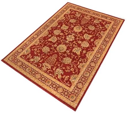 Koberce Breno Kusový koberec PRAGUE 520/IB2S, Červená, Vícebarevné, 133 x 190 cm