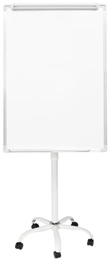 Magnetická plastová flipchart tabule na kolečkách, 70x100 cm