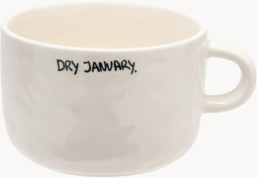 Ručně malovaný hrnek Dry January