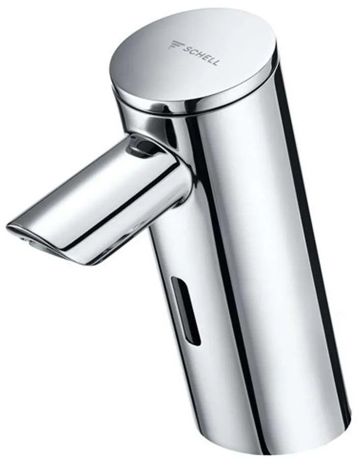 Schell Puris E - Elektronický umyvadlový ventil, pro studenou vodu, bateriové napájení 6 V, Bluetooth, chrom 002820699