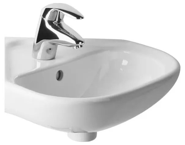 LAUFEN H8166120001311 - Rohové závěsné umyvadlo PRO 45x46 cm keramika/bílá