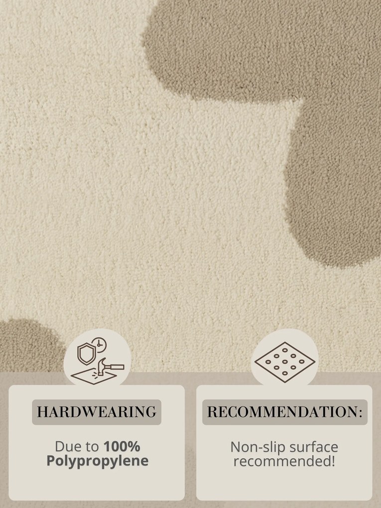 Hanse Home, Dětský koberec Adventures 106417 Cream Beige, 160x235, béžová, dětský pokoj