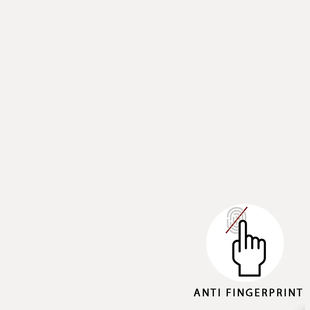 Deska na zeď mezi pracovní desku a horní kuchyňské skříňky | BÍLÁ MAT anti fingerprint | VOLITELNÝ ROZMĚR