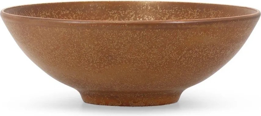 Hnědá porcelánová mísa ø 21 cm Ovio – BonBistro