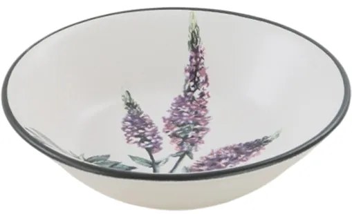 Sada 6 kameninových hlubokých talířů Herbal 18 cm