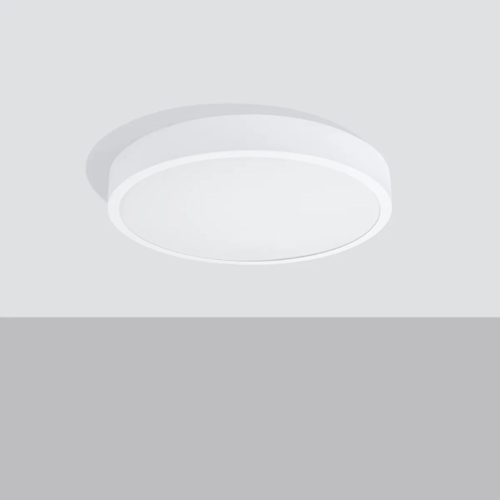 Sollux Lighting Stropní svítidlo ONYX 50 bílé LED 3000K