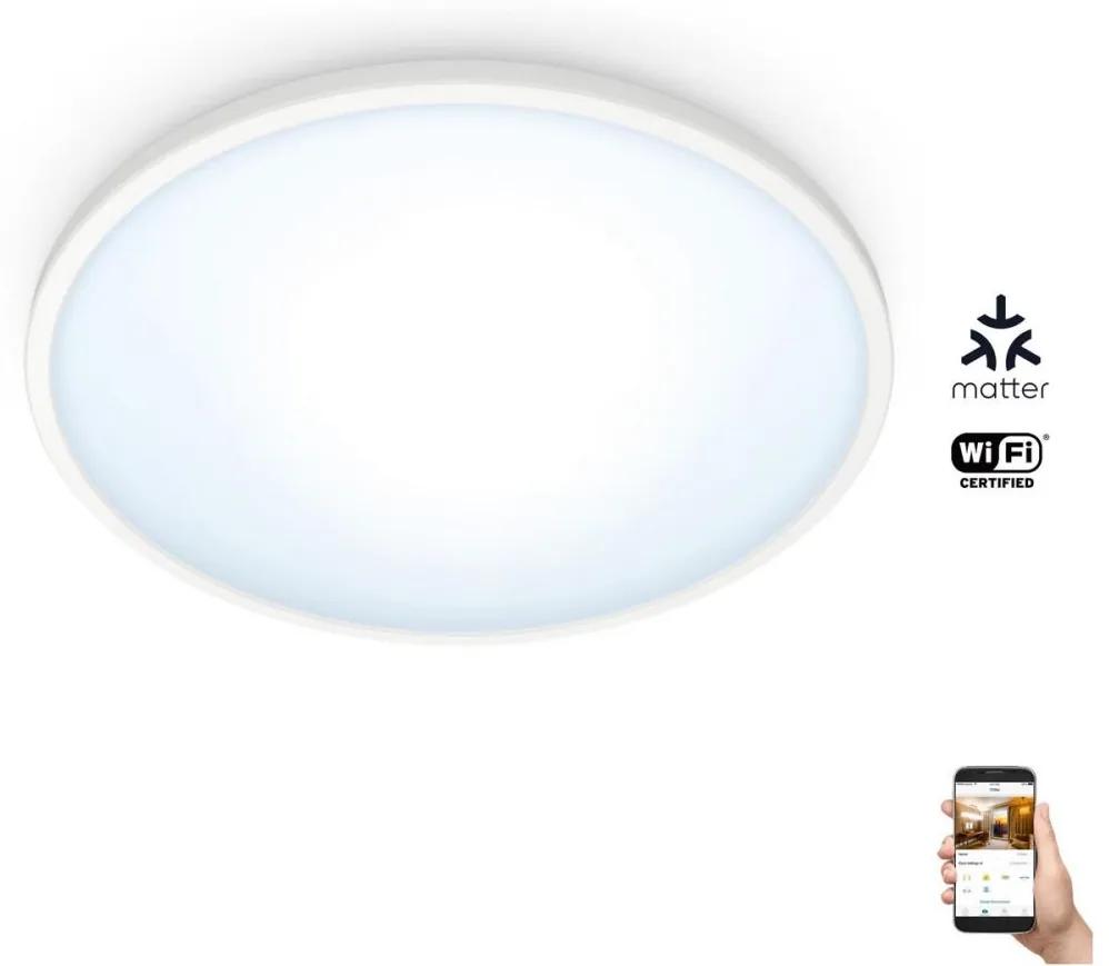 WiZ WiZ - LED Stmívatelné stropní svítidlo SUPERSLIM LED/14W/230V 2700-6500K Wi-Fi WI0040