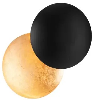 Designové nástěnné svítidlo Solei černá