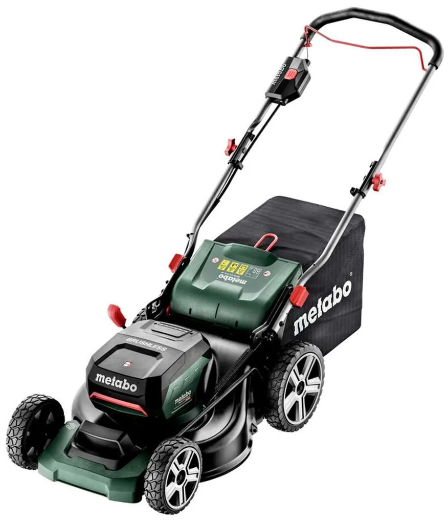 Metabo - 36V AKU sekačka na trávu, záběr 46 cm, 2x aku 5,2 Ah Li-Power, nabíječka 601606650