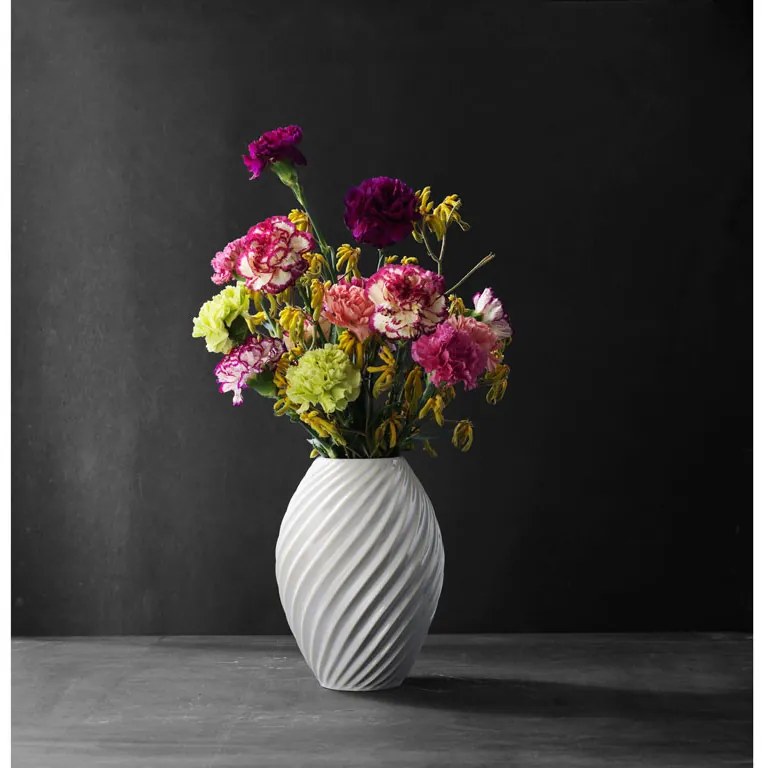Morsø Porcelánová váza RIVER White 26 cm