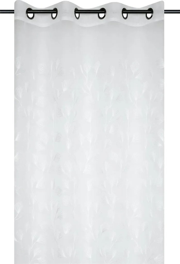 Vyšívaná záclona NOVA, 140 x 260 cm