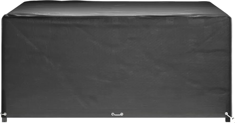 Plachty na zahradní nábytek 2 ks 16 oček 250x250x90 cm čtverec 3155357