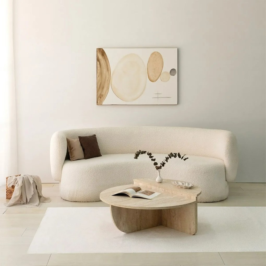 Konferenční stolek Podium Travertine