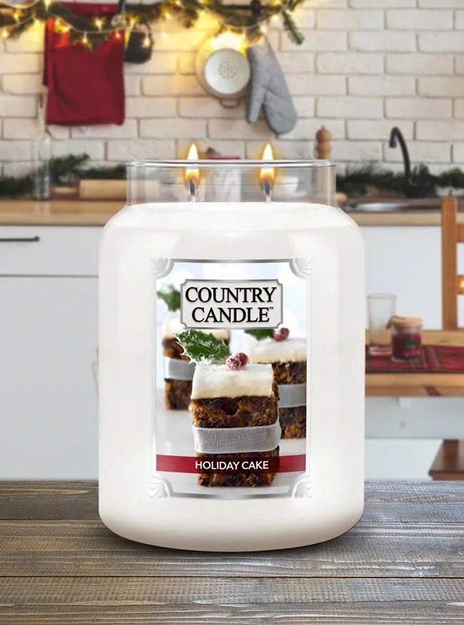 Country Candle Vonná Svíčka Holiday Cake, 652 g