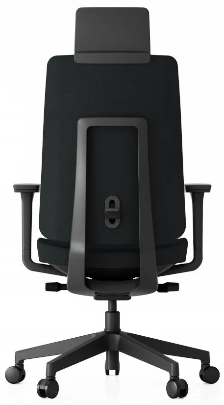 Office Pro Kancelářská ergonomická židle K50 — černá Modrá