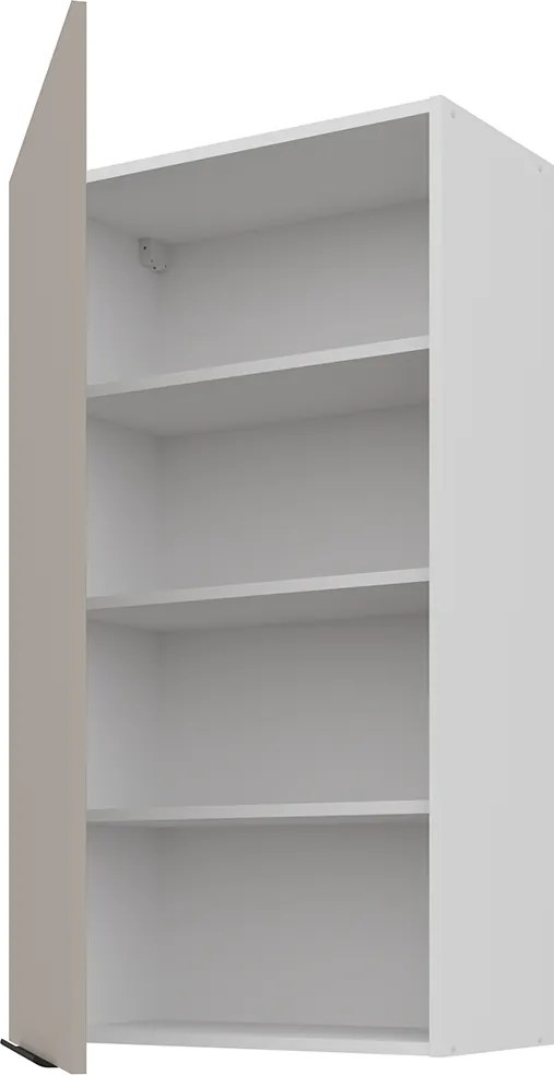 Kuchyňská linka ARIA lb | 270x230 cm | ANTI FINGERPRINT povrch | UNI dvířka | bílá/béžová