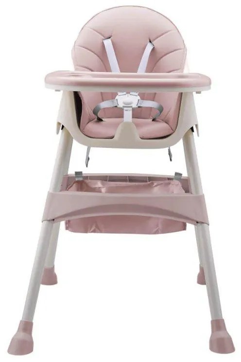 Bebe Stars Jídelní židlička COZY 2v1 Pink