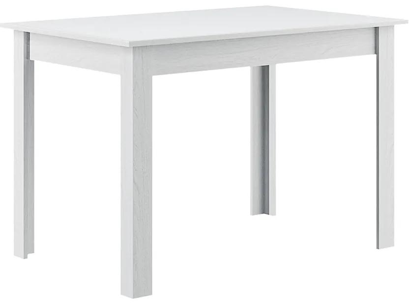 Jídelní stůl JULIAN 110x80 cm, lamino bílá strukturální