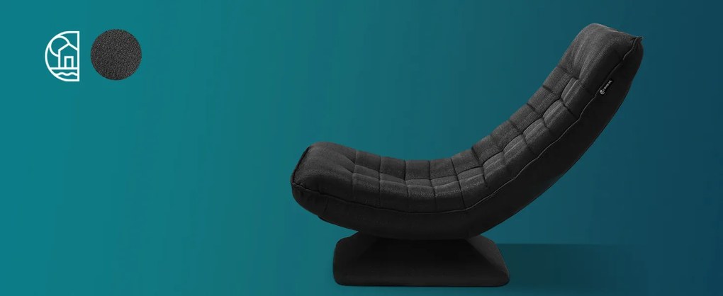 Deuba Relaxační křeslo - černé