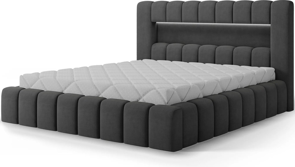 Postel Lamica 180x200 + Kovový rám/plynový výtah/kontejner
