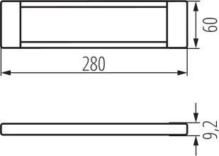 LED svítidlo Kanlux DAXA-S 5W CCTDIM W 38123 3000/4000/5500K