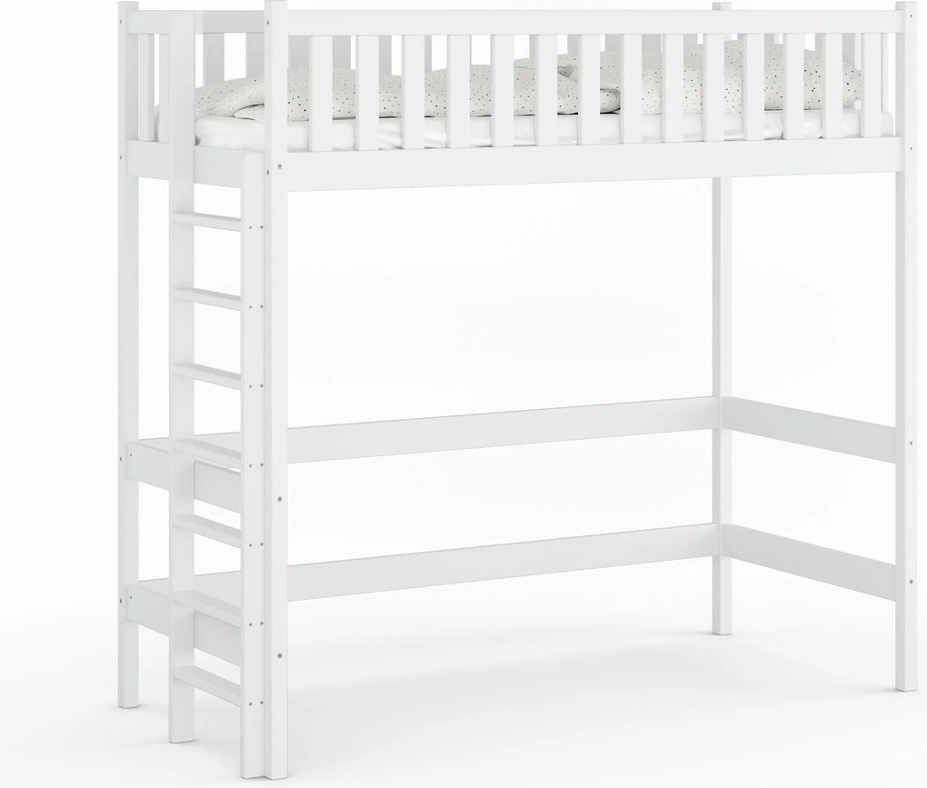Rkids | Vyvýšená postel Livo 90x180 Bílá
