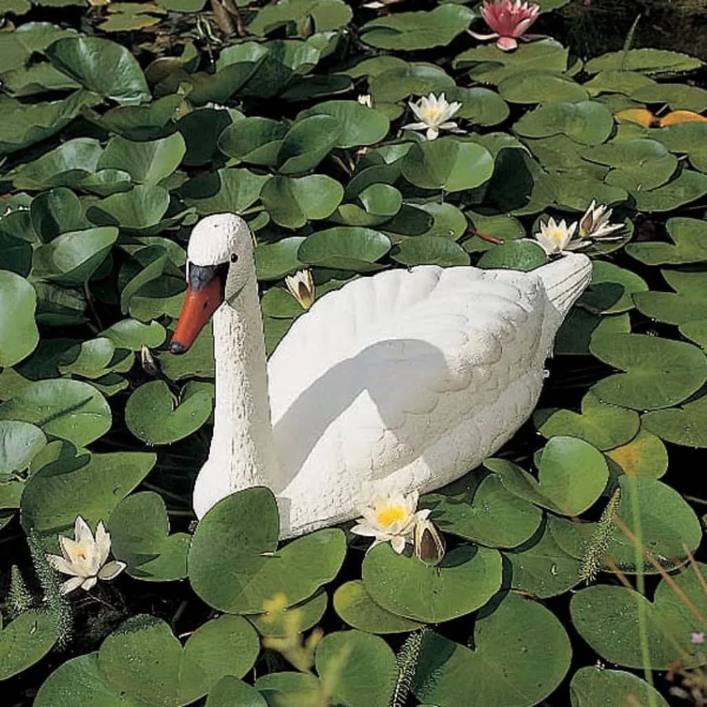 401363 Ubbink ornament bílá labuť pro zahradní jezírka