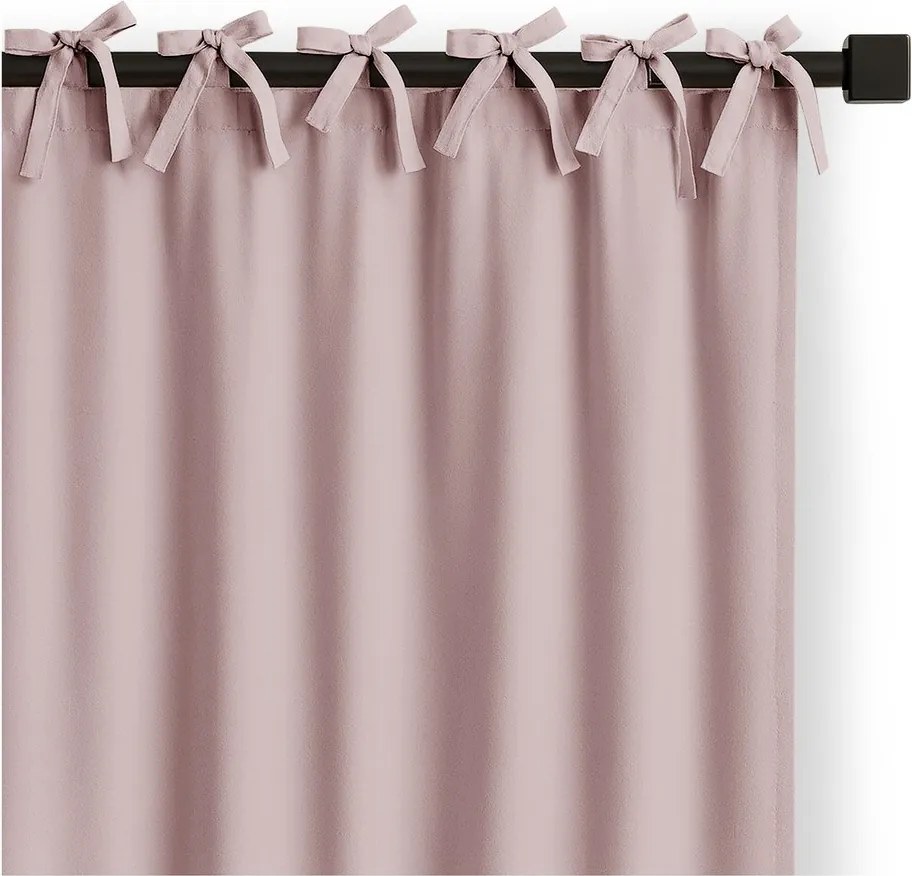 Starorůžový dimout závěs 140x250 cm Carli Tie – Restilo