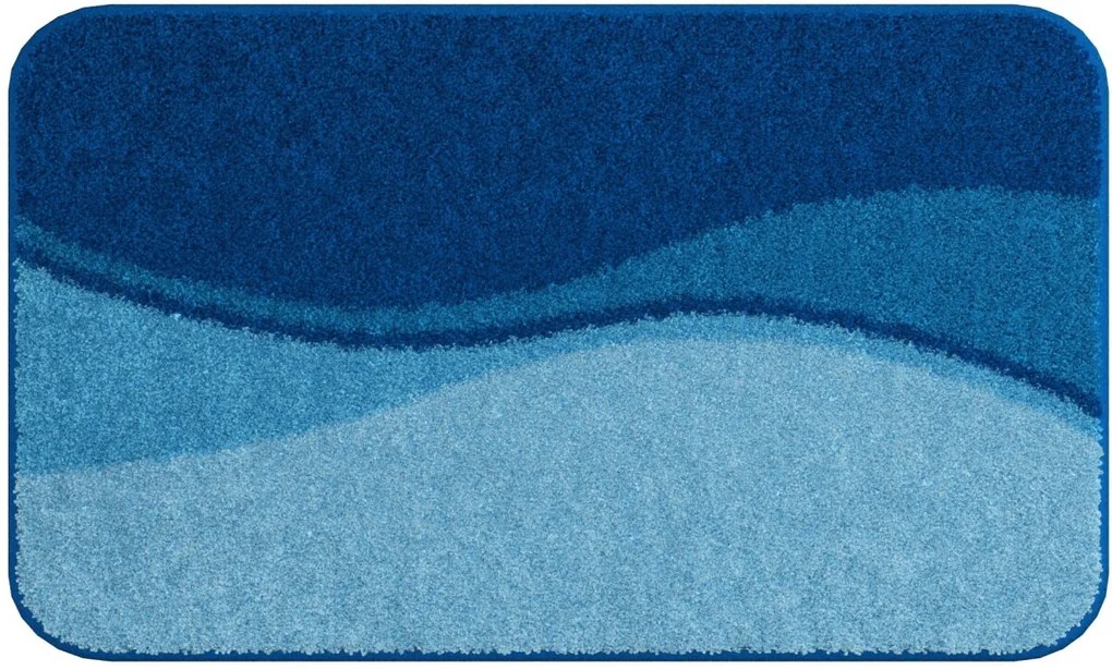 LineaDue FLASH - Koupelnová předložka modrá Rozměr: 60x90 cm