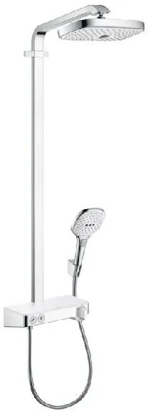 Hansgrohe Raindance Select E - Sprchový set s termostatem ShowerTablet, 30 cm, 2 proudy, bílá/chrom 27126400