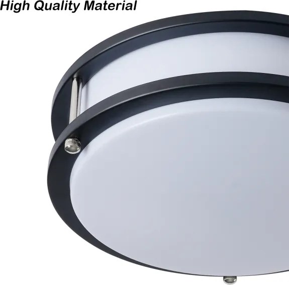 BRILAGI - Stropní svítidlo ELARO 2xE27/40W/230V pr. 26 cm černá