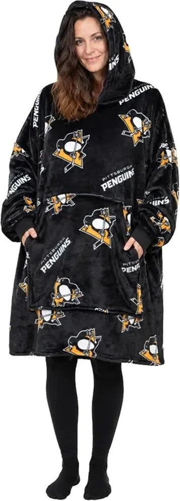 Mikinová televizní deka NHL Pittsburgh Penguins - vel. M